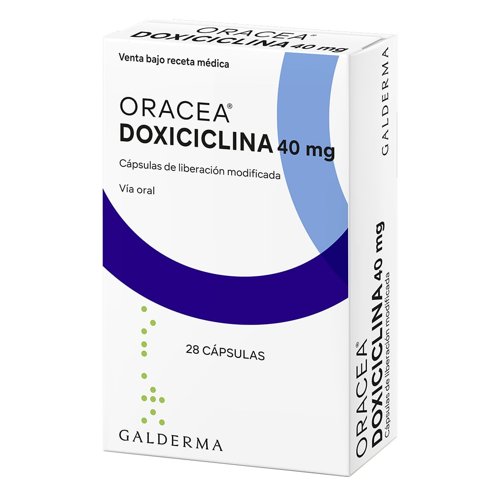 Oracea 40 mg · 28 Cápsulas | Cruz Verde