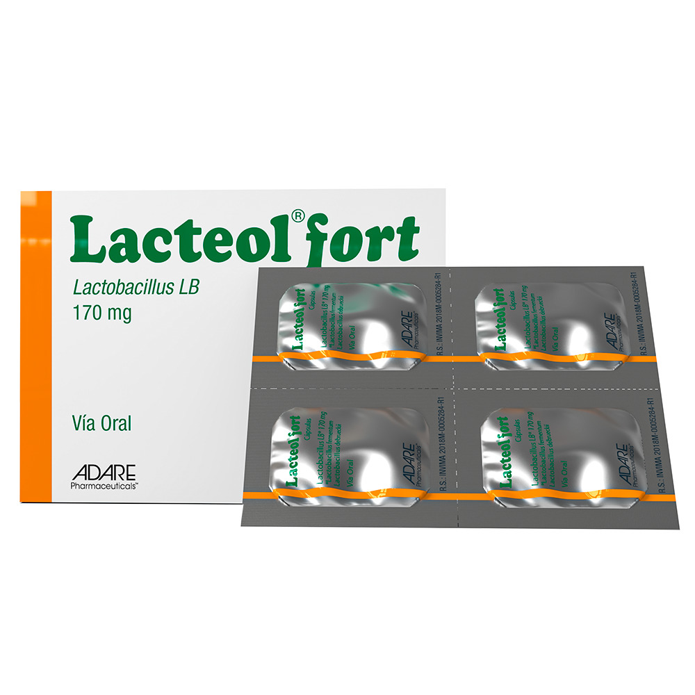 Lacteol Fort 170Mg Capsulas Caja X 12