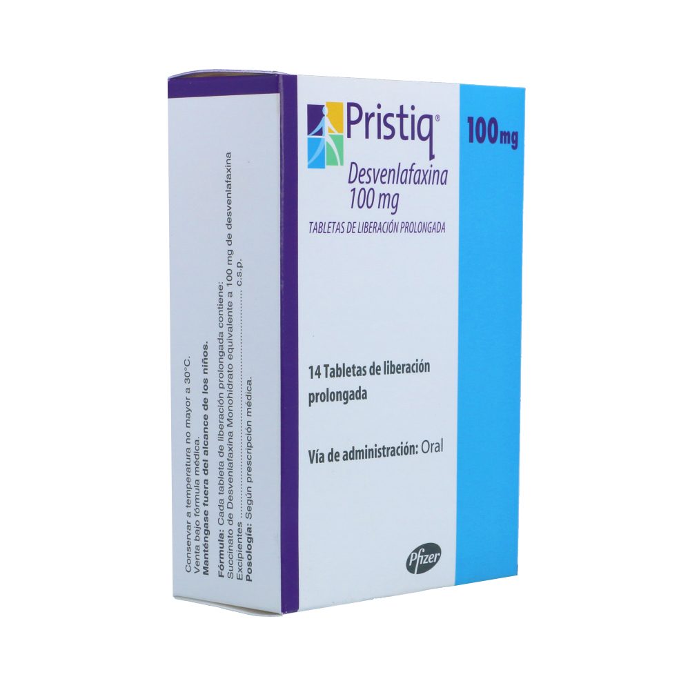 Pristiq 100 mg Tabletas de Liberación Prolongada | Cruz Verde