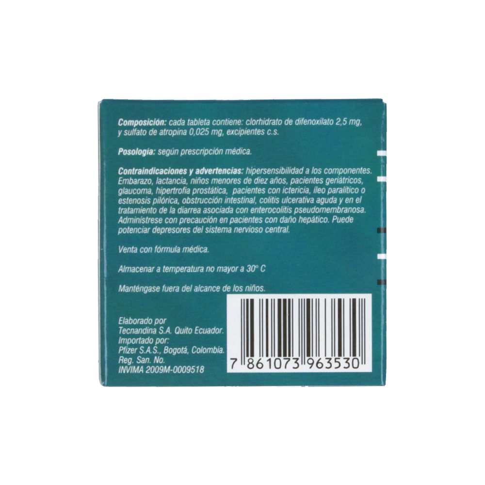 Lomotil Uso Oral Caja X 4 Tabletas | Los expertos en ahorro Cruz Verde ...