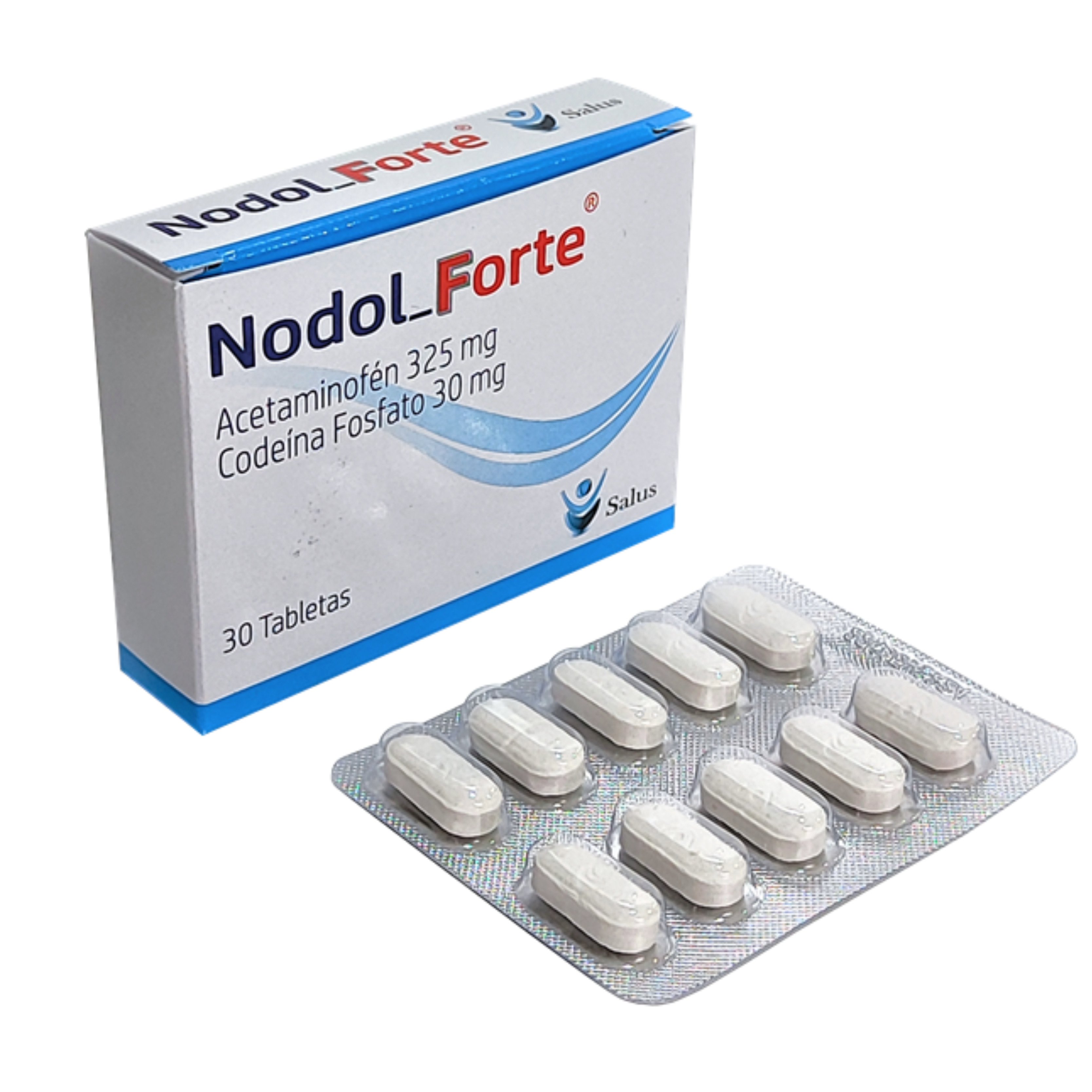 Nodol Forte (325+30)Mg Tabletas Caja X 30