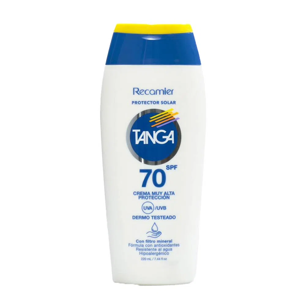 Protector Solar Tanga Spf70 Dermo Testeado Frasco X 220Ml | Cruz Verde