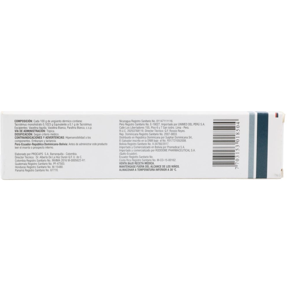 Cromus 0.1% Unguento Dérmico Tubo X 30 Gr | Los expertos en ahorro Cruz ...