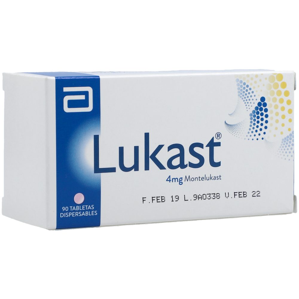Lukast Ped 4Mg Caja X 90 Tabletas Dispersable | Los expertos en ahorro ...