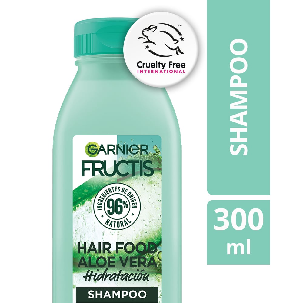 Shampoo Fructis Hair Food Garnier Aloe Vera Hidratacion Frasco X 300Ml ...