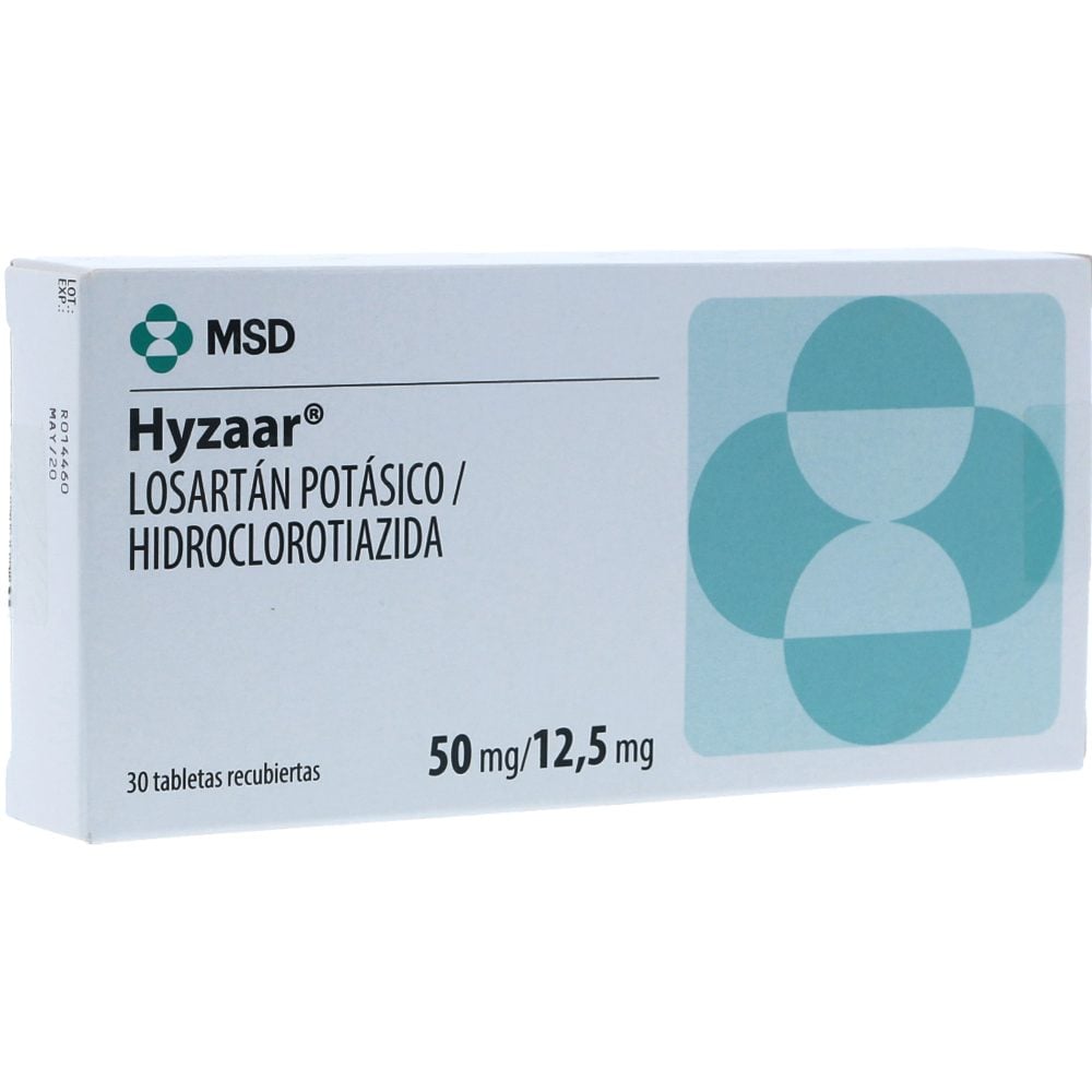 Hyzaar 50mg/12.5mg | Cruz Verde