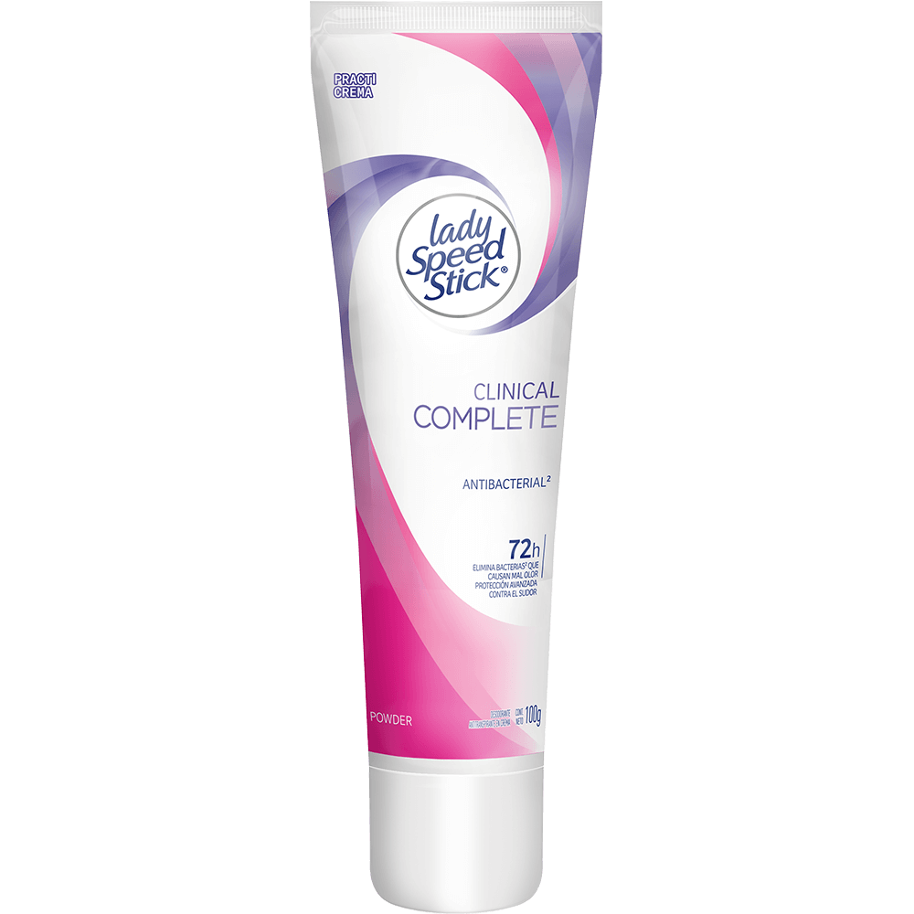 Desodorante Clinical Complete Lady Speed Stick Crema 72H Tubo X 100Gr ...