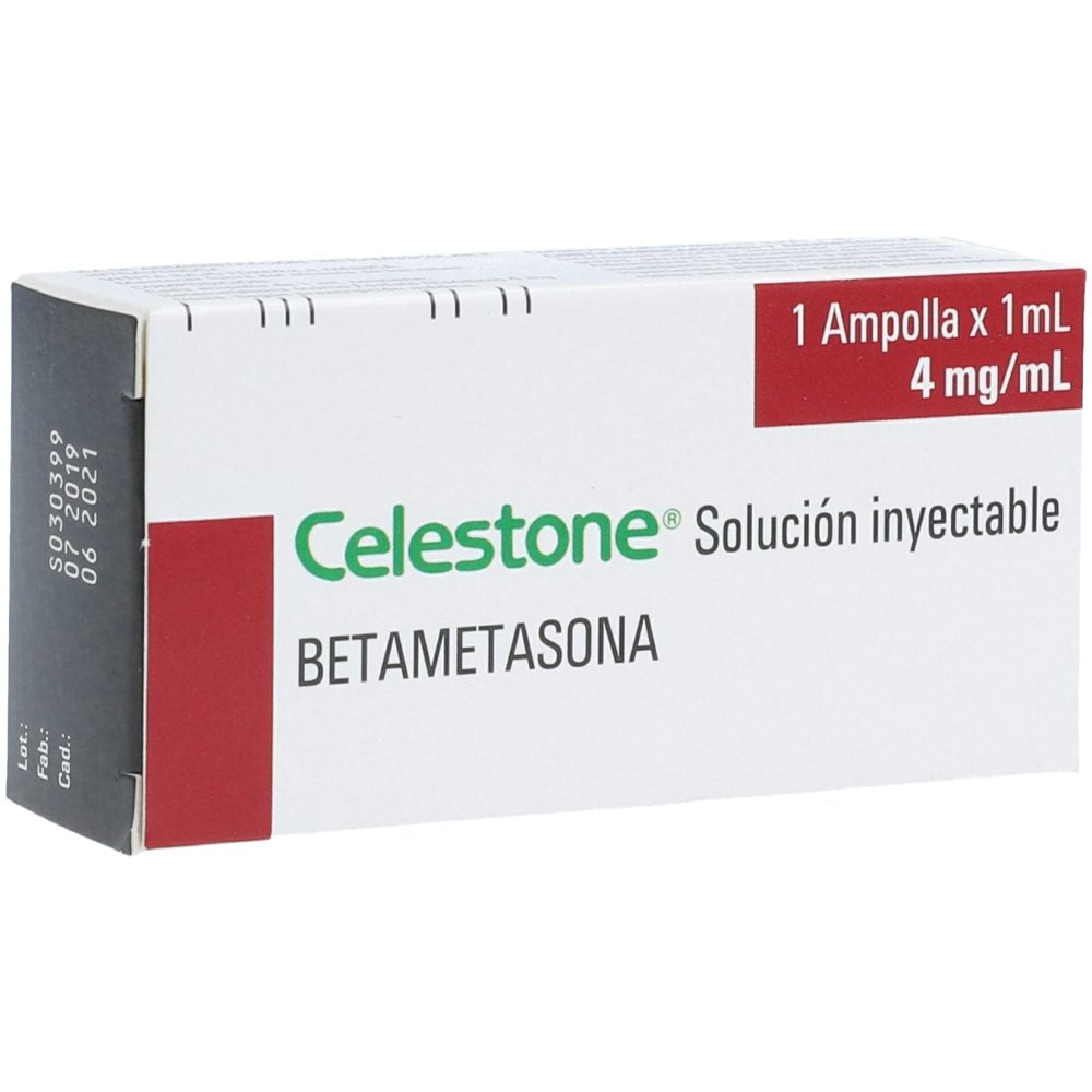 Celestone 4 mg/mL Solución Inyectable Caja X 1 Amp | Los expertos en ...