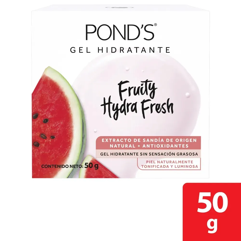 Gel Hidratante Ponds Fruity Hydra Fresh Frasco X 50Gr