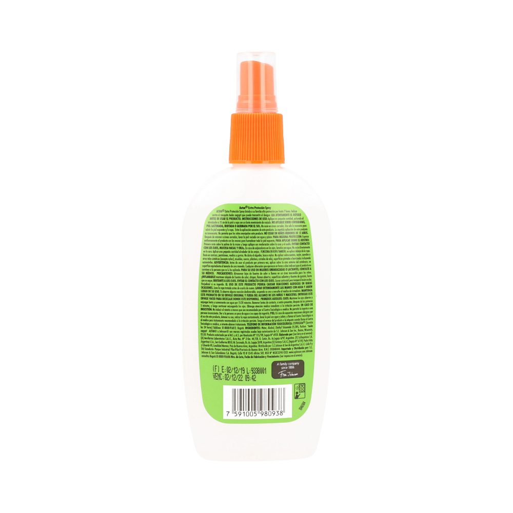 Repelente De Insectos Spray Loción Autan Frasco X 200Gr | Los expertos ...