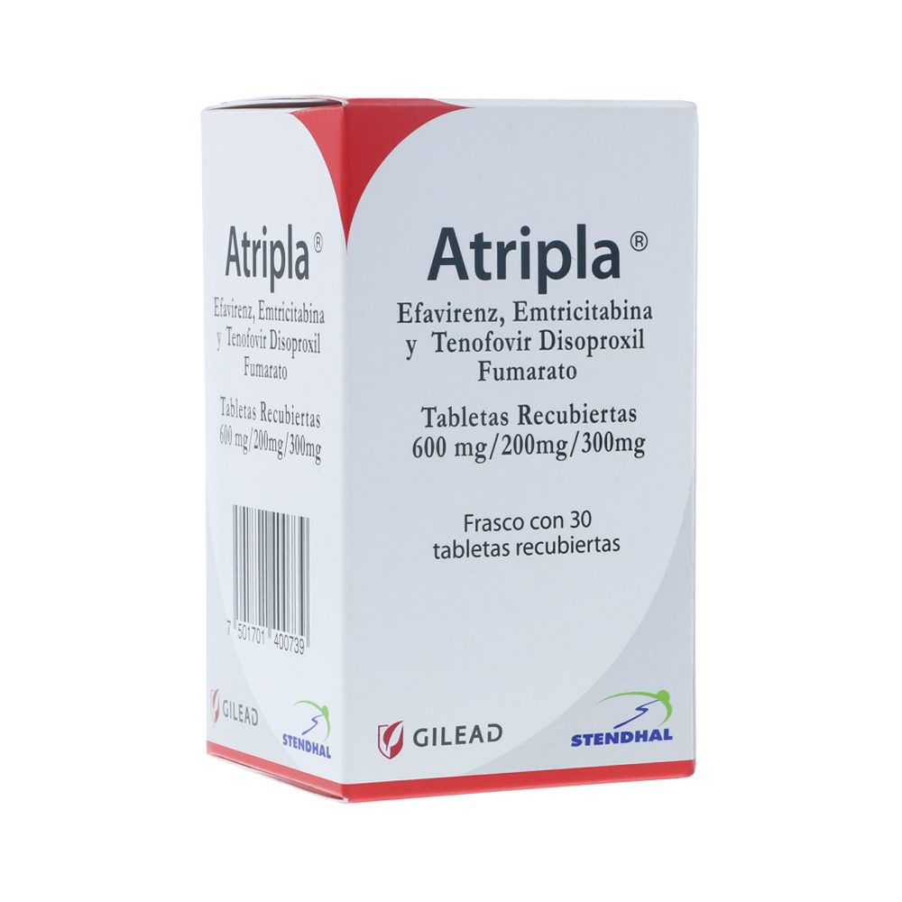 Atripla (600+200+300)Mg Tableta Recubierta Frasco X 30 | Los expertos ...