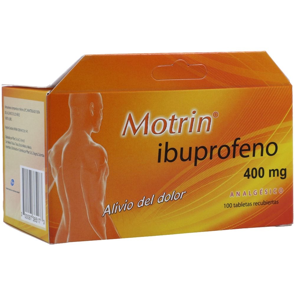 Motrin 400Mg Blister X 10 Grageas | Cruz Verde