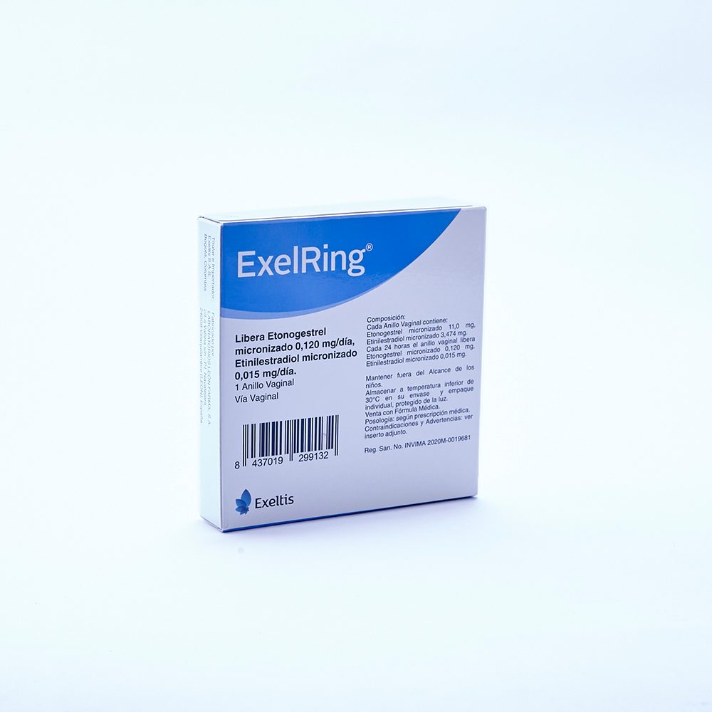 Exelring (3.474+11)Mg Anillo Vag Caja X 1 | Los expertos en ahorro Cruz ...